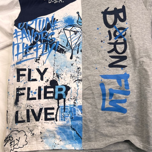 Born Fly | Shirts | Born Fly Hoodie Mens Anytown Usa Graphics Short ...